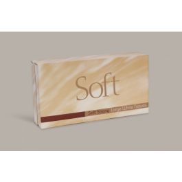 2 PLY WHITE MANSIZE FACIAL TISSUE BOX 100